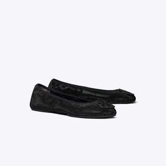 Tory Burch Reva Pav&eacute;-Reiseballerina