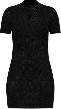 Amiri Femme, Robes, Noir, Taille: 38 FR Robe avec fil lurex