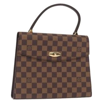 Louis Vuitton Sac &agrave; main en toile Pre-owned - Femme - Pre-owned - Brun - Taille: ONE Size