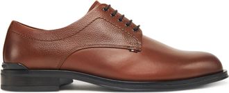 Tommy Hilfiger Halbschuhe Tommy Hilfiger Corporate Hilfiger FM0FM05581 Braun