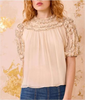 Ulla Johnson Blouse Isolda Soie Ulla Johnson