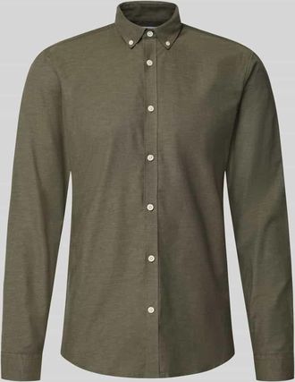 Lindbergh Regular Fit Freizeithemd aus Baumwoll-Mix Modell Oxford