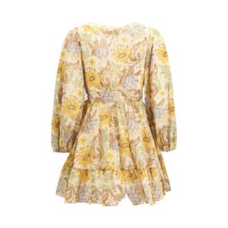 Zimmermann Womens Bicolor Cotton Casual Dress