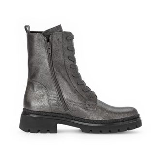 Gabor Elegante Leder-Stiefelette - - Shoes - Damen - Grau - 41 EU
