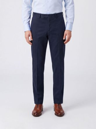 Pantaloni Torino Slim-Fit Chino-Hose aus Wolle mit amerikanischen Taschen