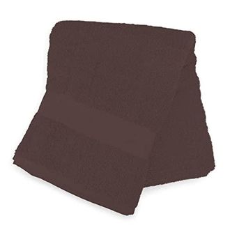Soleil d'Ocre Lagune Drap de Bain, Coton 500 GR/m2, Brun, 100x140 cm