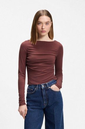 HUGO BOSS Langarmshirt Daeni (1-tlg., keine Angabe)