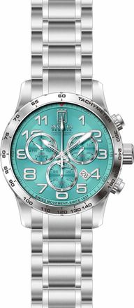 Invicta Jason Taylor 51260 Herrenuhr - Quarzwerk - Edelstahl mit blauem Zifferblatt - 48 mm