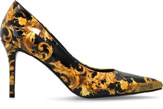 Versace Jeans Couture Femme, Chaussures, Jaune, Taille: 39 EU Chaussures &agrave; talons