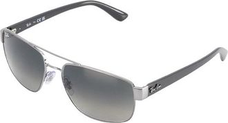 Ray-Ban Herren Sonnenbrille grau Metall