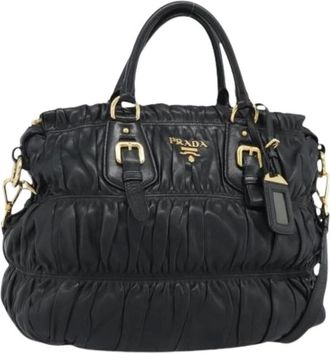 Prada Pre-owned Vintage Hand Bag - Femme - Pre-owned - Noir - Taille: ONE Size