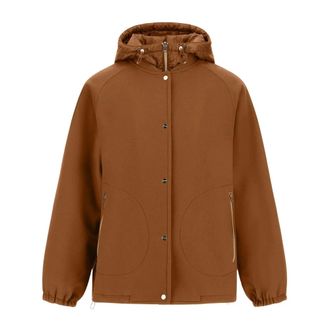 Herno Oversized Panelled Jacket - - Jackets - Damen - Braun - S