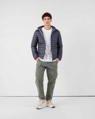 Jott Doudoune l&eacute;g&egrave;re &agrave; capuche Bluestone Nico - Taille 4XL