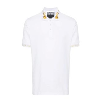 Versace Jeans Couture Homme, Tops, Blanc, Taille: S T-Chemises