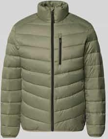 Tom Tailor Denim Regular Fit Steppjacke mit vertikaler Rei&szlig;verschlussbrusttasche