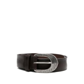 Orciani Femme, Accessoires, Brun, Taille: 85 CM Bull Soft Belt