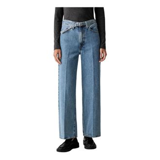 Levi's Ribcage Wide-Leg Belted Jeans - - Jeans - Damen - Blau - W29 L32