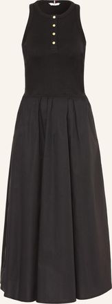 Tommy Hilfiger Kleid Im Materialmix schwarz