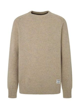 Pepe Jeans London Herren Cred Strickwaren, Braun (Malt Beige), X-Large