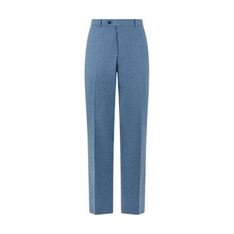 Brooks Brothers Tropical Virgin Wool Hosen - - Trousers - Herren - Blau - W30