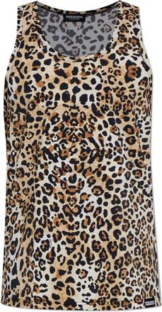 Dsquared2 Homme, Tops, Brun, Taille: XL Wild2 Tank Top