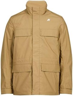 K-Way Blouson col montant en coton m&eacute;lang&eacute;