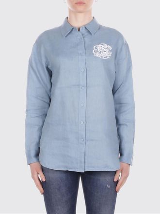 Lauren Ralph Lauren Hemdbluse LAUREN RALPH LAUREN Damen Farbe Blau