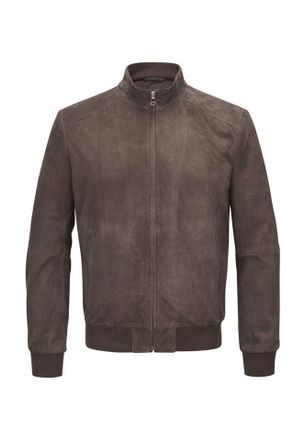Milestone Lederjacke MSToledo Herren Bikerjacke Jacke Leder klassisch normale Passform