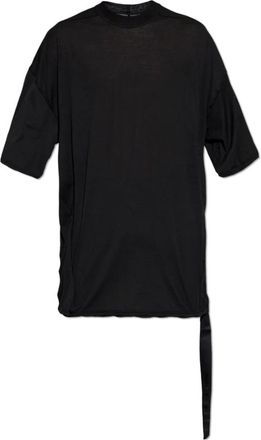 Rick Owens Homme, Tops, Noir, Taille: ONE Size Tommy Oversized T-shirt