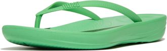 FitFlop Damen Iqushion Flip Flop Flipflop, grün, 39 EU