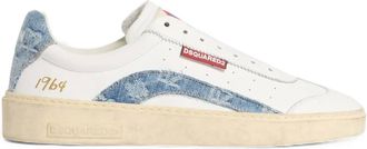 Dsquared2 baskets bi-mati&egrave;re - Blanc