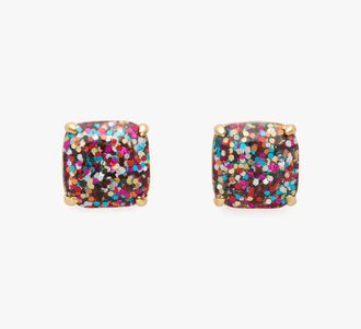 Kate Spade New York Kate Spade Ohrstecker, Quadratisch, Klein f&uuml;r Frauen in Mehrfarbig Glitzernd