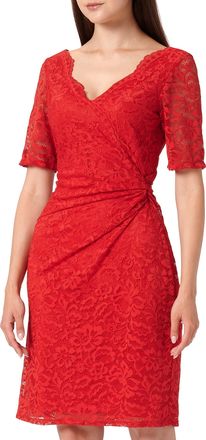 Vera Mont Damen 4638/4037 Kleid, Campari Red, 44