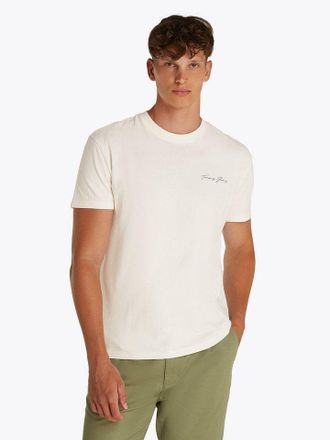 Tommy Jeans T-Shirt TJM REG SIG SAILING SS TEE EXT mit großem Rückendruck