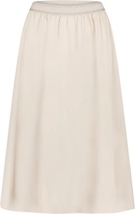 Betty & Co Midi Rock - - Skirts - Damen - Beige - XL