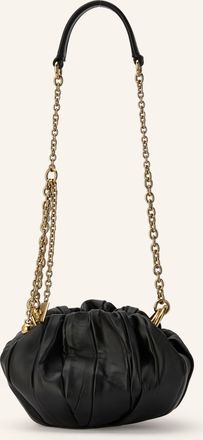 Chlo&eacute; Schultertasche Pliss&eacute; schwarz