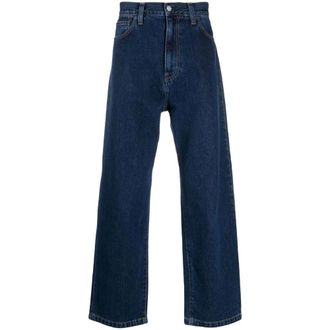 Carhartt Work in Progress Dunkelblaue Wide Leg Jeans - - Jeans - Herren - Blau - W34