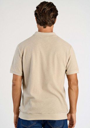 Lindbergh Kurzarmshirt mit Polokragen
