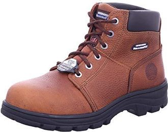 Skechers 77009EC homme Bottes & Bottines classiques, Marron (Brown Embossed Leather Brn), 49.5 EU