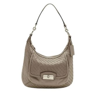 Coach Sac bandouli&egrave;re en cuir Pre-owned - Femme - Pre-owned - Gris - Taille: ONE Size