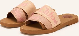 Chlo&eacute; Pantoletten Woody rosa