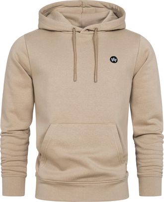 Kronstadt Herren KSLars Hoodie Sweatshirt mit Kapuze aus Baumwollmix | Kapuzenpullover für Männer Chinchilla, XL