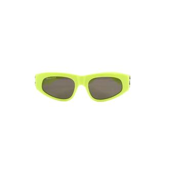 Balenciaga Lunettes de soleil protectrices Pre-owned - Femme - Pre-owned - Vert - Taille: ONE Size