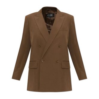 Maison Margiela Damen, Jacken, Braun, SGr&ouml;&szlig;e