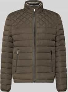 Christian Berg Slim Fit Steppjacke mit gef&uuml;ttertem Kragen