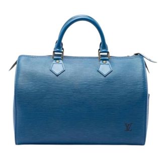 Louis Vuitton Pre-owned Speedy 35 - Femme - Pre-owned - Bleu - Taille: ONE Size