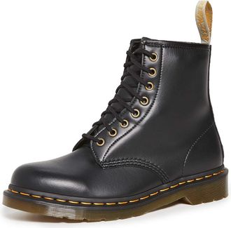 Dr. Martens Dr Martens VEGAN 1460, Unisex-Erwachsene Stiefel, Schwarz, 46