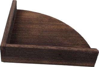 OSALADI Veemoon Rustikales Schwebendes Wandregal Klein aus Verschlei&szlig;festem Holz Aufbewahrungsregal f&uuml;r Wohnzimmer und Schlafzimmer Dekoratives Wanddekor mit 