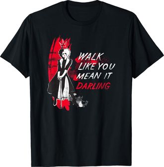 Disney Cruella Walk Like You Mean It Daring T-Shirt