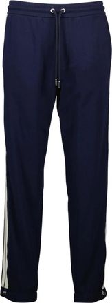 Moncler Homme, Pantalons, Bleu, Taille: M Straight Pantalons de surv&ecirc;tement